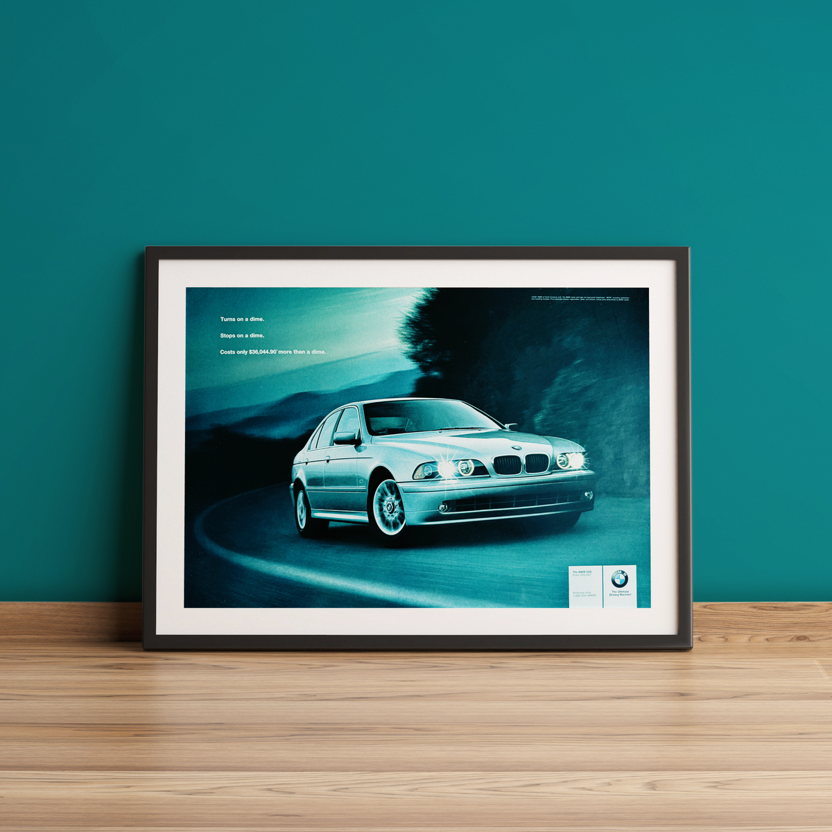 BMW E39 525i Poster from 2001 – BIMMERtips.com