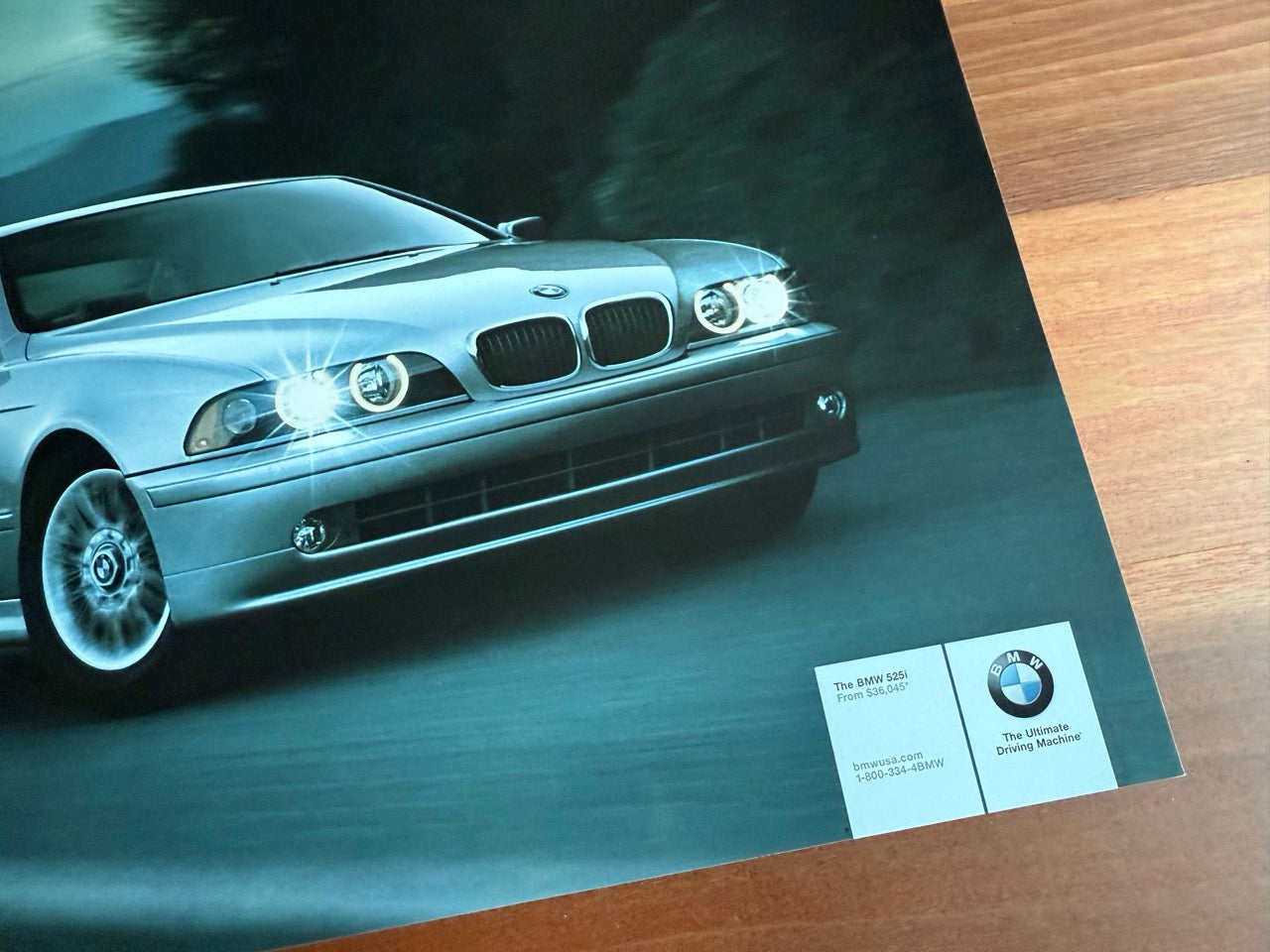 BMW E39 525i Poster from 2001 – BIMMERtips.com