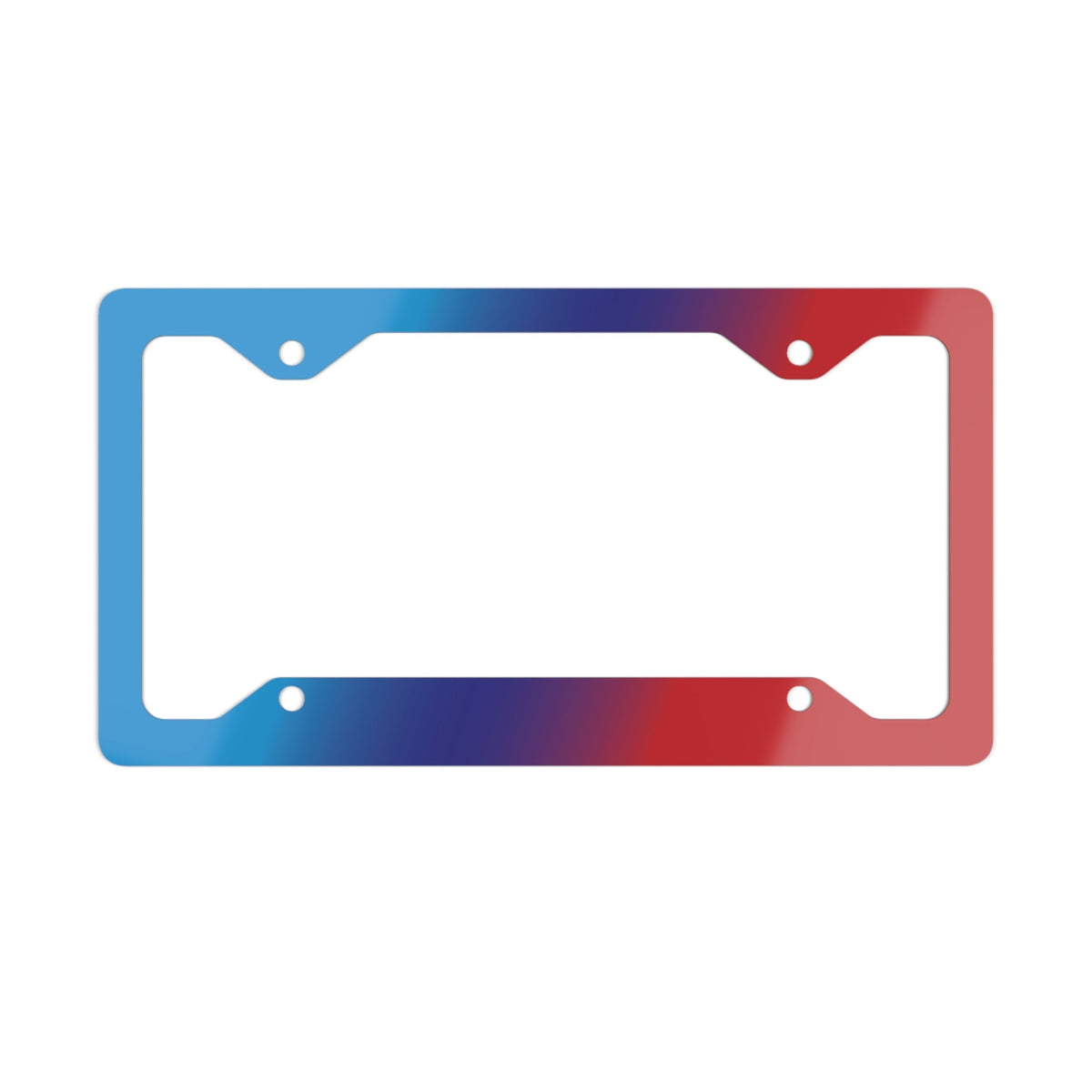 Tri-Color Metal License Plate Frame – BIMMERtips.com